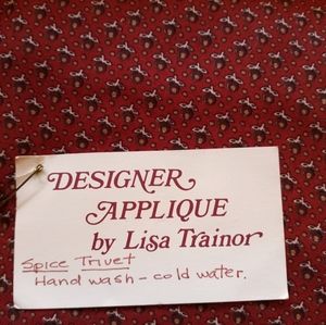 Handmade | Kitchen | Handmade Patchwork Quilted Potholder Trivet Cotton ...